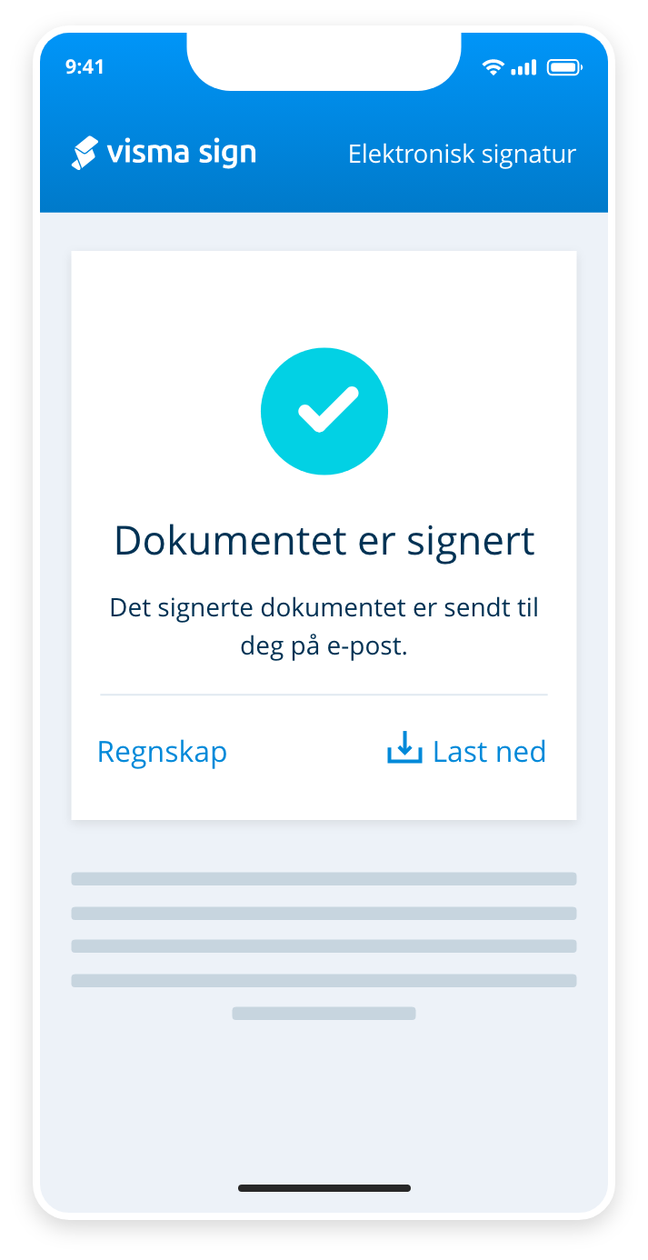 Visma Sign | Signer og håndter avtaler enkelt og sikkert